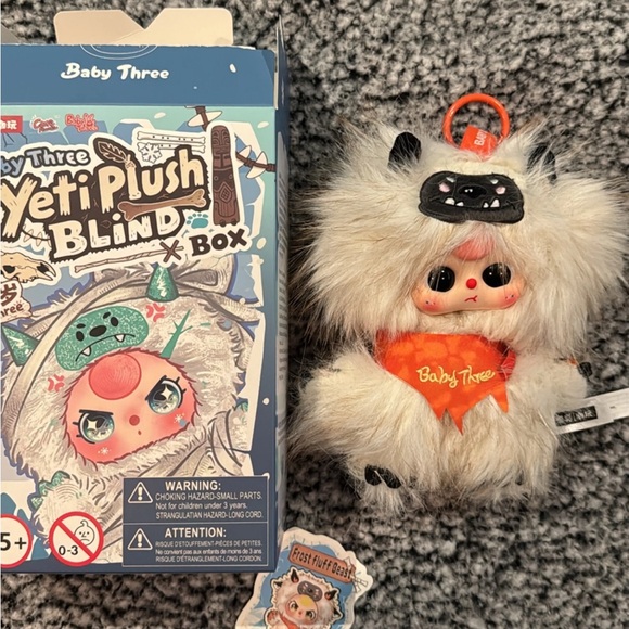 Baby Three | Toys | Baby Three Yeti Plush Snowveil Spiritconfirmed ...